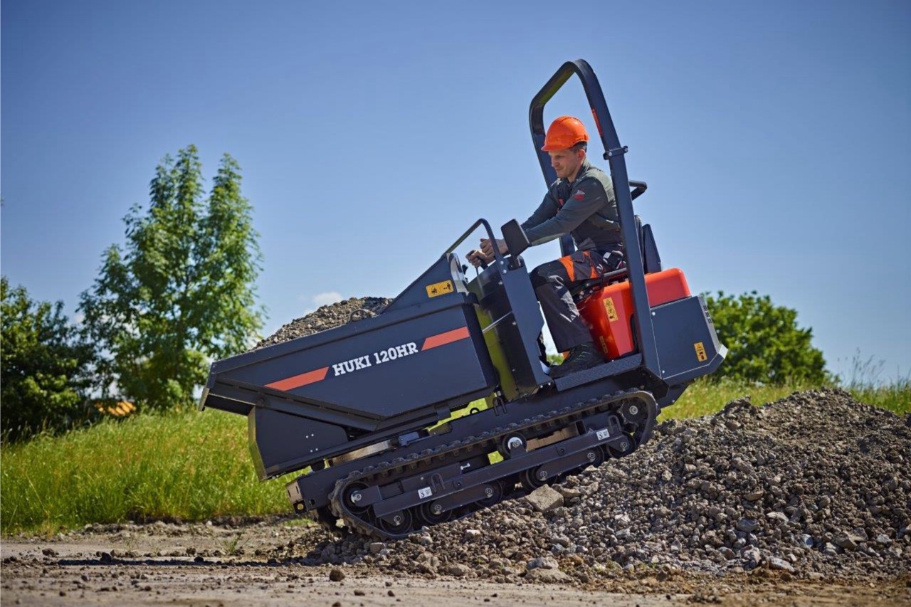 HUKI Kipper Modelle - Vielseitige Raupenkipper für jeden Einsatz ...